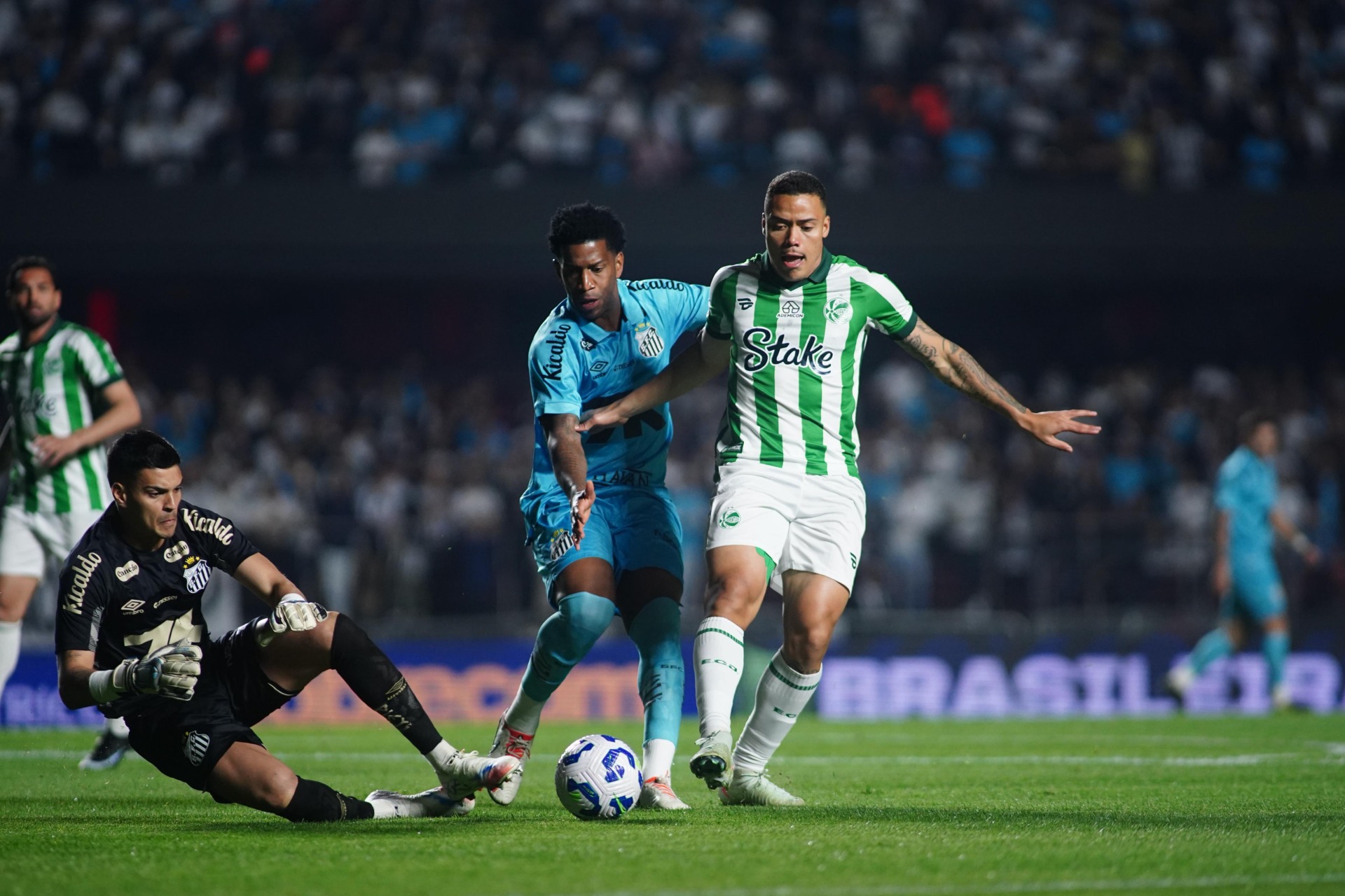 Juventude luta, cria chances, mas é superado pelo Santos no Morumbis ...